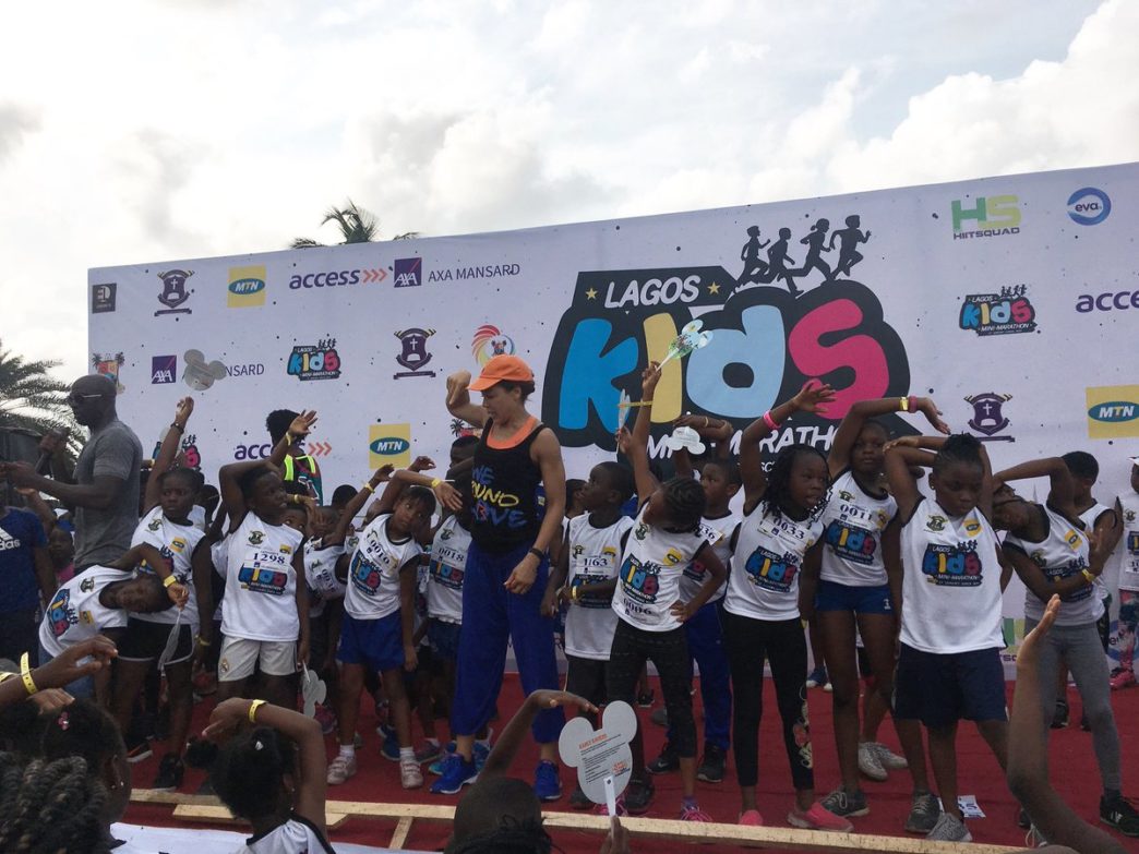 Over 2000 students participate in Lagos kids mini marathon