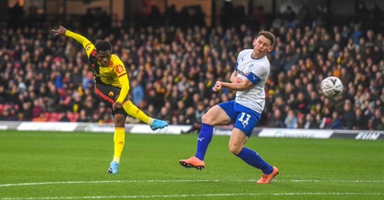FA Cup: Dele-Bashiru scores for Watford, Balogun crashes out with ...