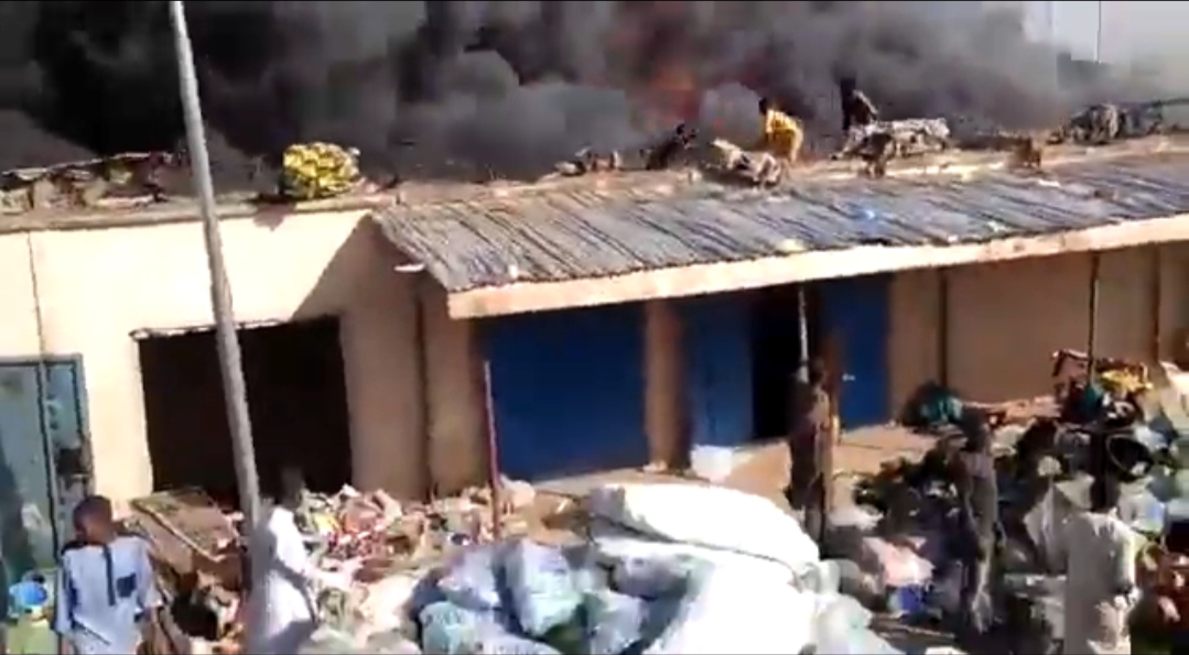 Video: Fire razes Sokoto Central Market