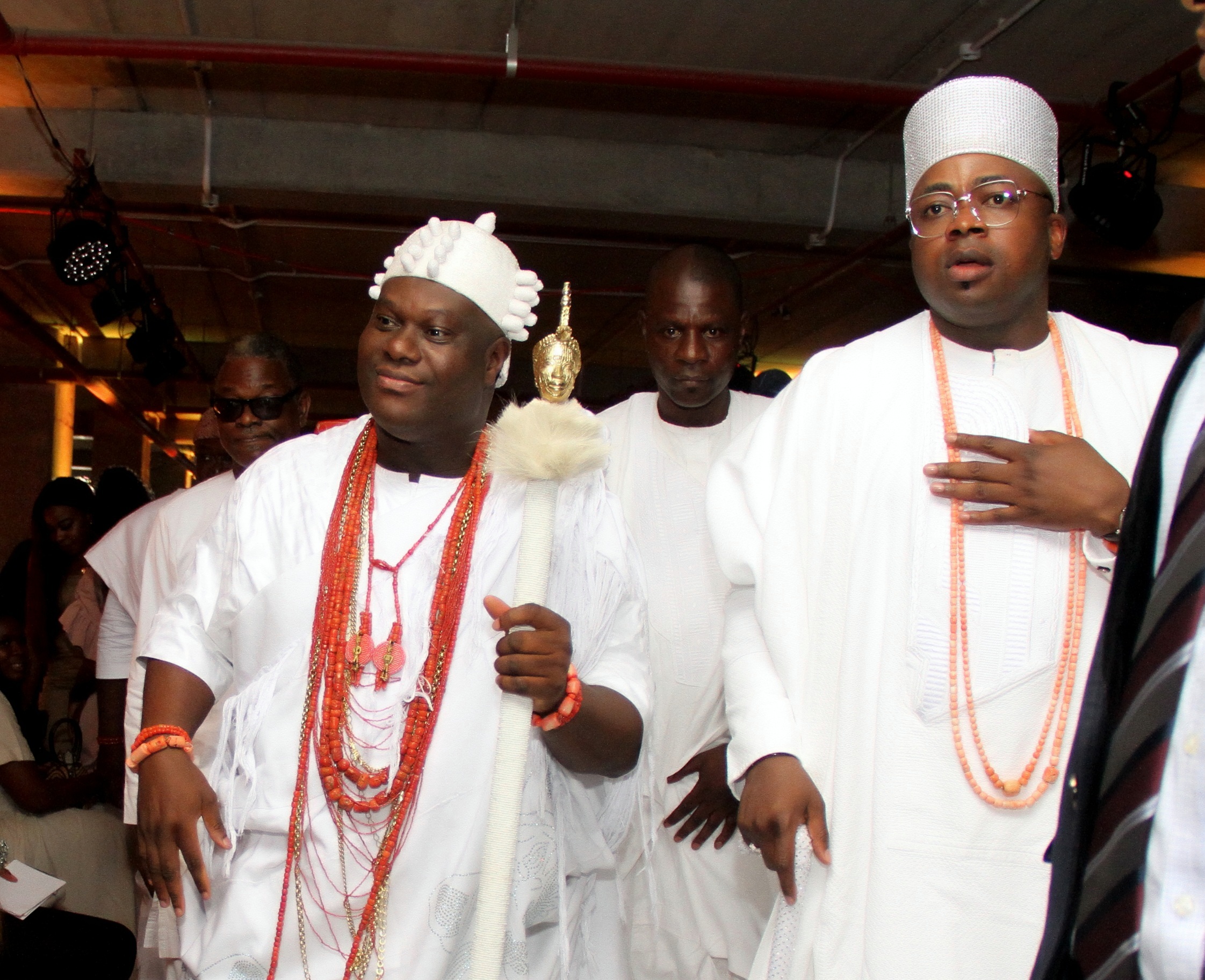 Ooni of Ife, Oba Elegushi, Patoranking others grace 106 art exhibition