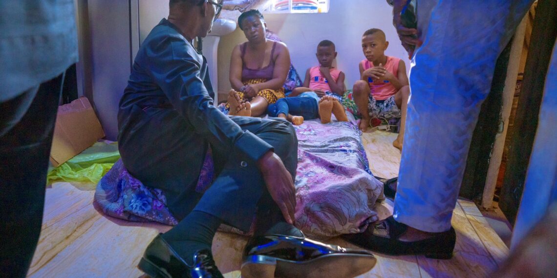 Okowa visits families of slain security aides