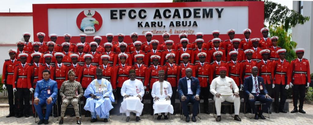 EFCC chairperson warns new cadets against corruption