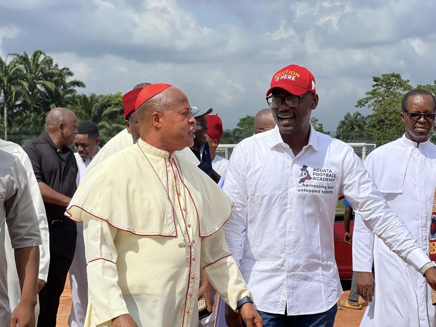 Anambra: Aguata council chairperson unveils mini-stadium | Premium ...