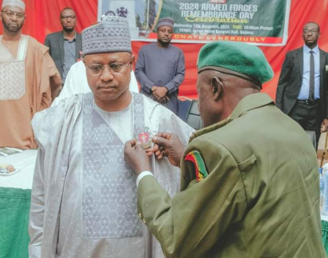 Governor Sani donates N5m to Armed Forces Remembrance Day emblem appeal ...