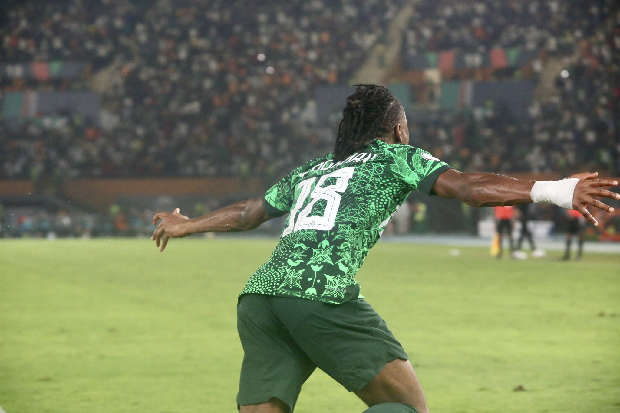 AFCON 2023: How Super Eagles celebrated win over Cameroon - Lookman