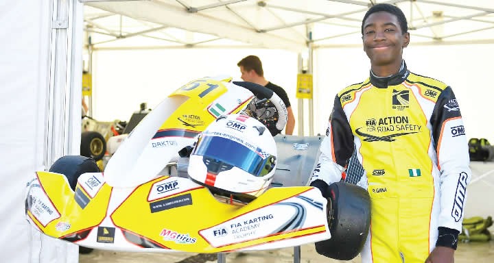 International racer Phillip Gana boosts maiden X-Kart Series in Nigeria