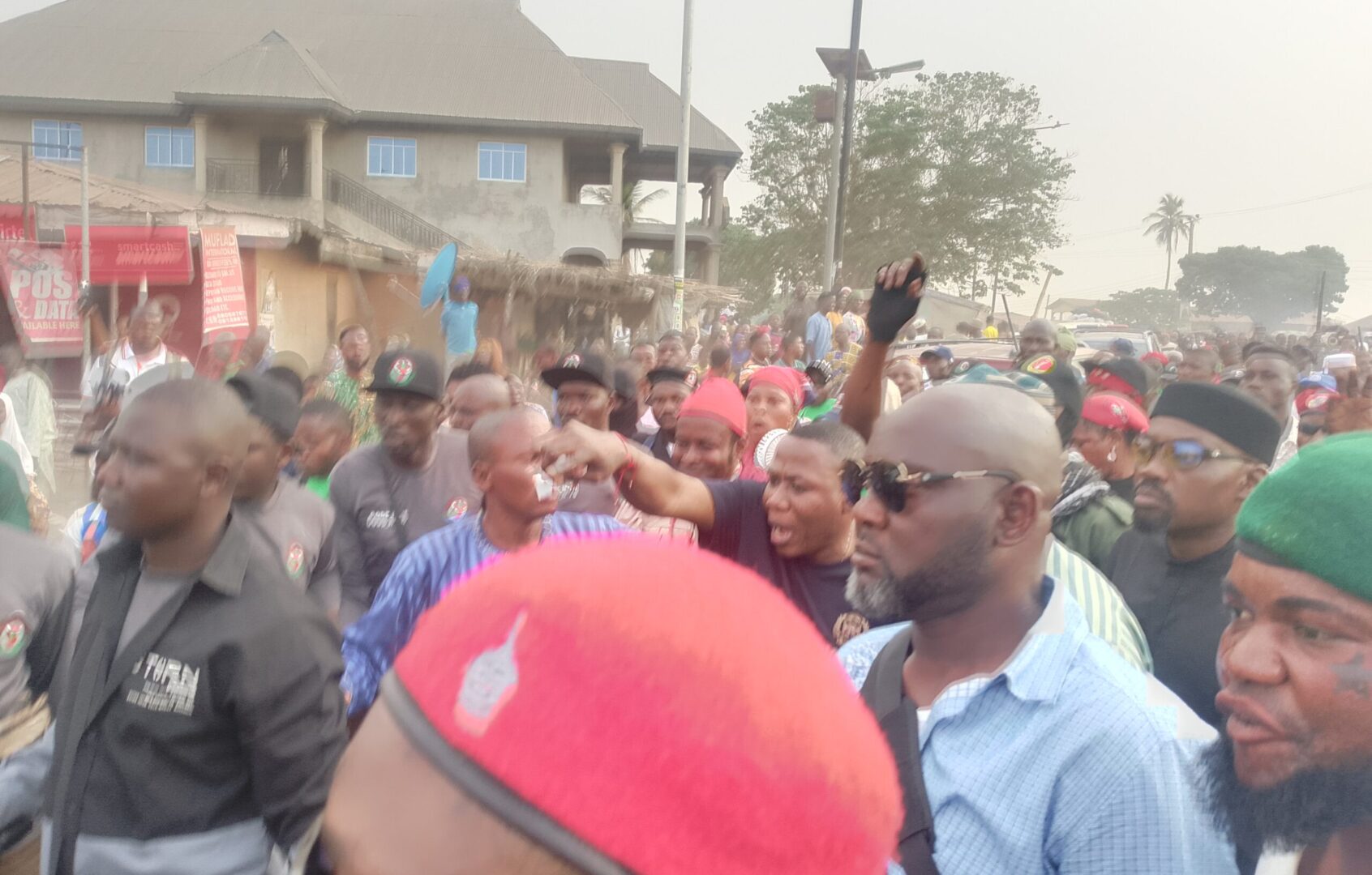 Igboho returns for mother's burial, holds wake