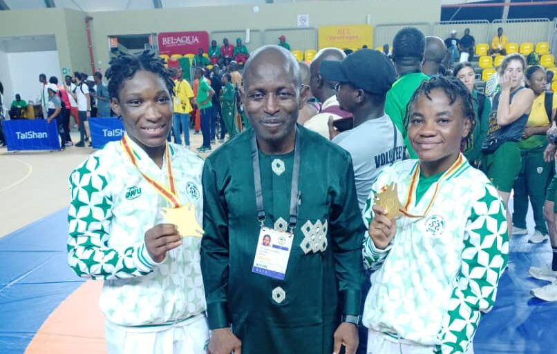 African Games: Excitement as Nigerian wrestlers win six gold medals