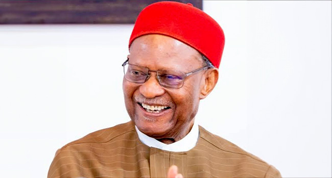 ‘You're one of Africa's finest,’ Abia governor hails Emeka Anyaoku at 92