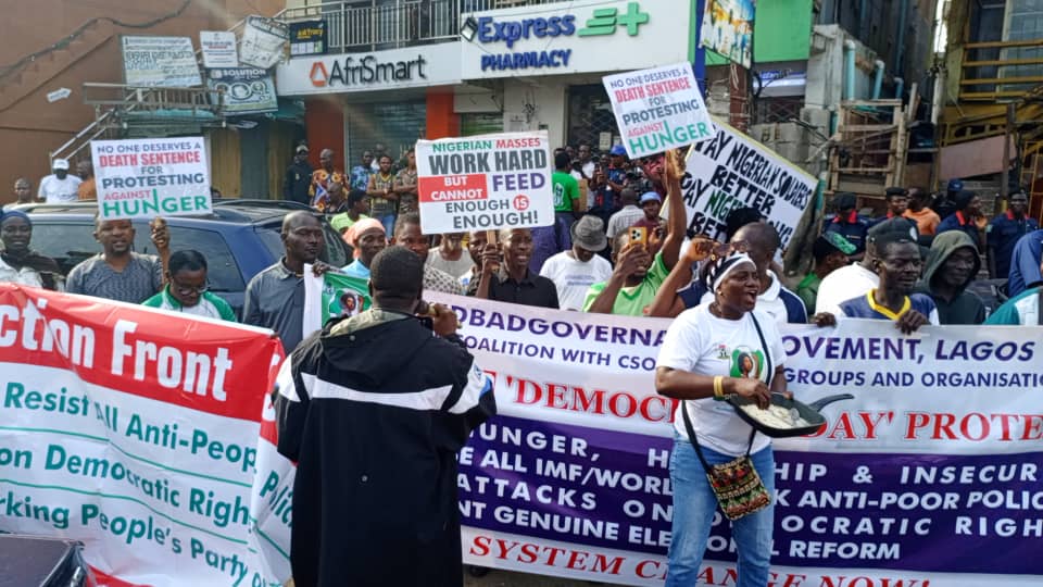 June 12: #EndBadGovernance Movement begins protest in Lagos